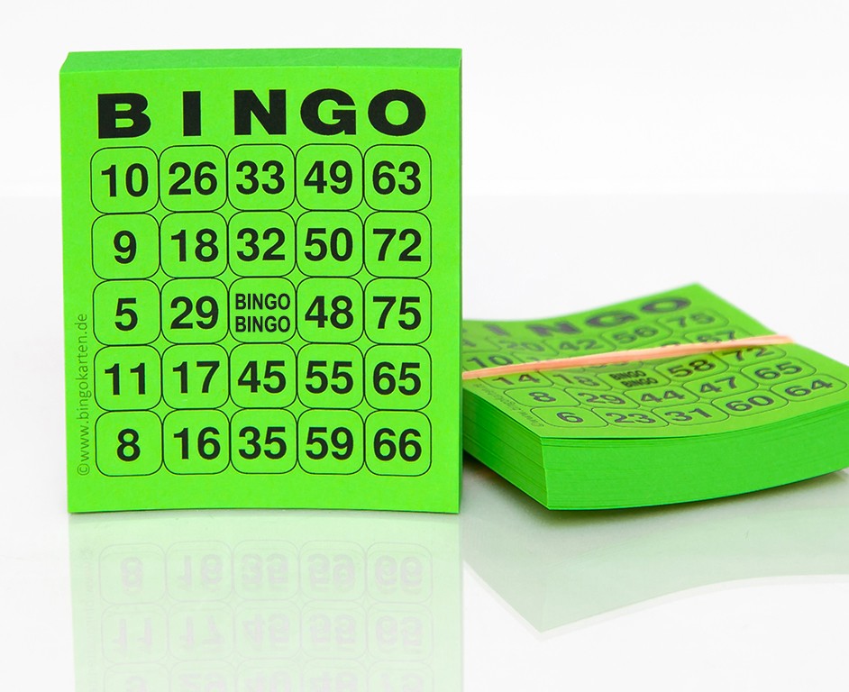 Unser Gesamtsortiment an Bingokarten, Sets und Zubehör | Bingokarten ...